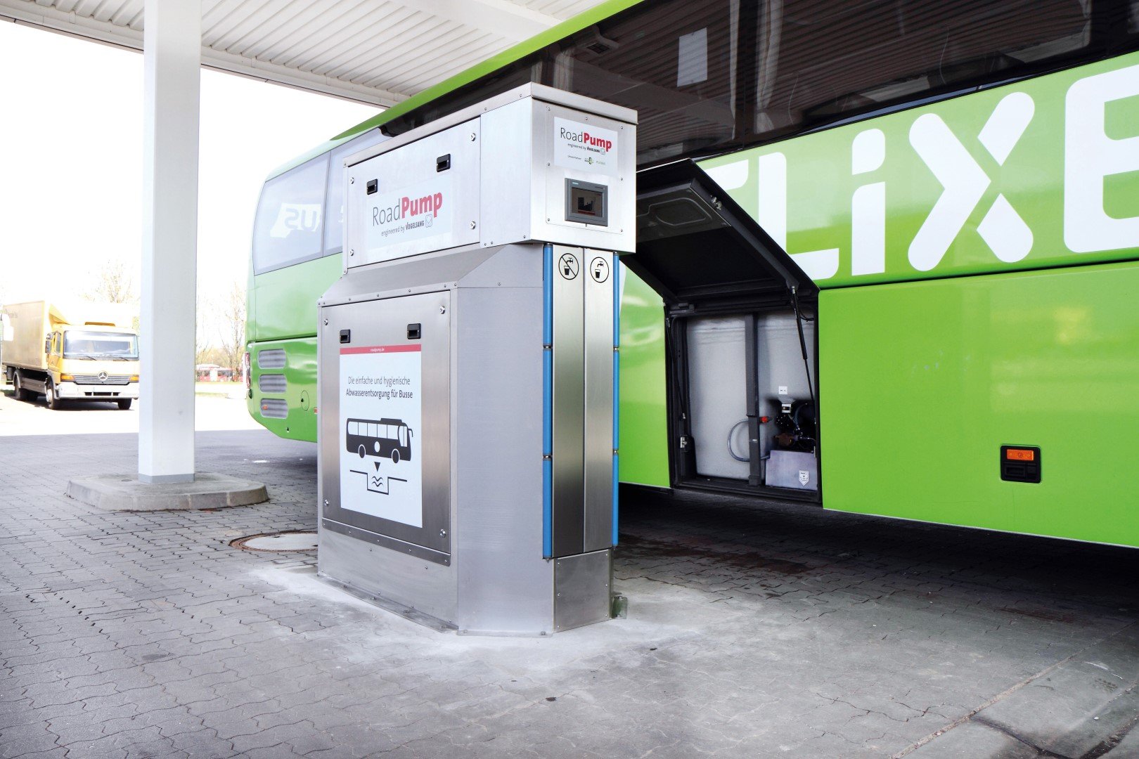 What to do with waste water? Efficient technology for buses