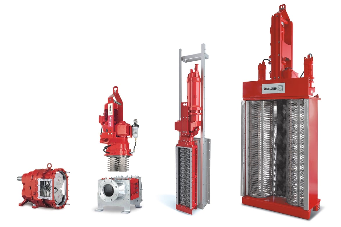 Twin-shaft grinder vs. macerator